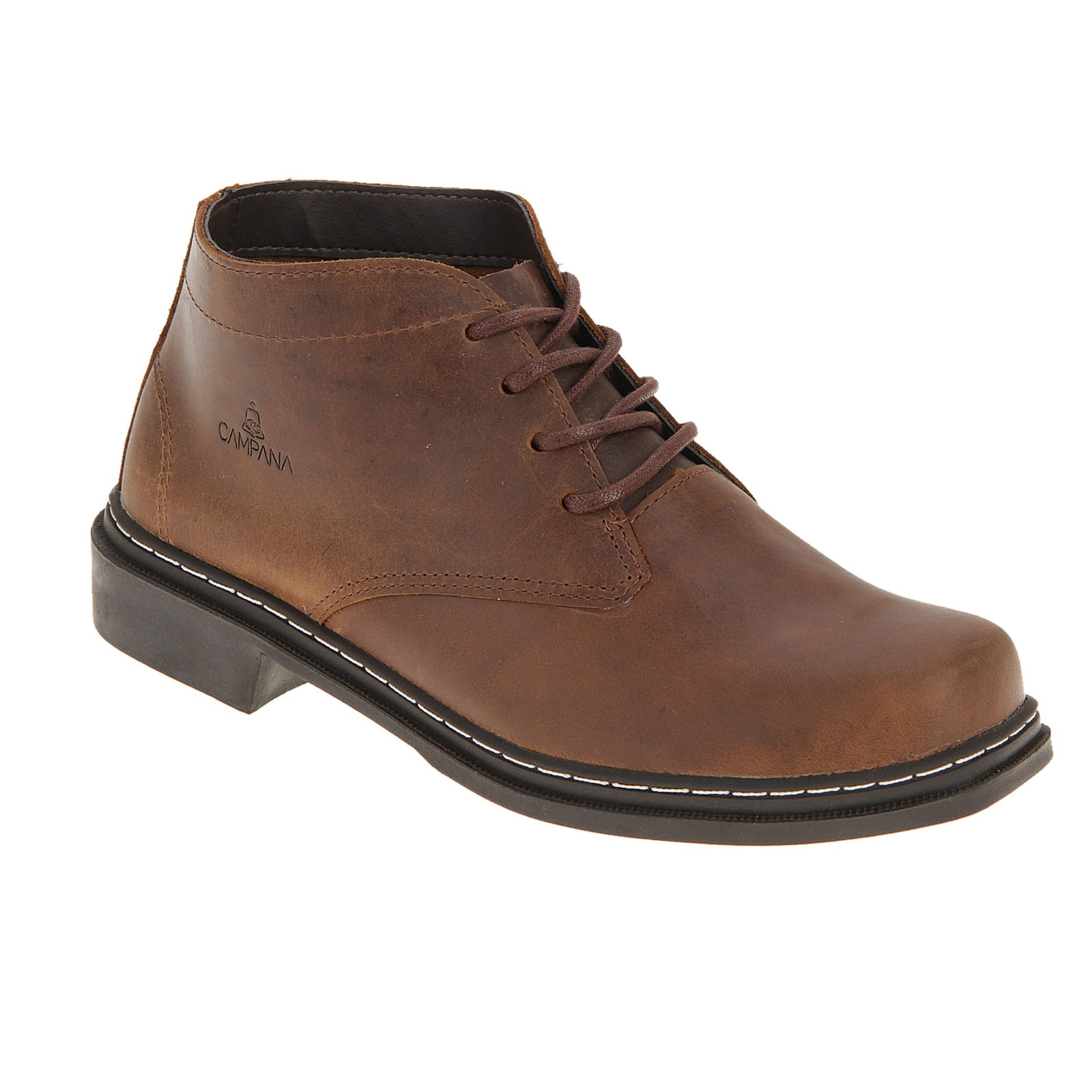 Botina Feminina Couro Castelhana - Griffe Campana - Segredo de Estilo